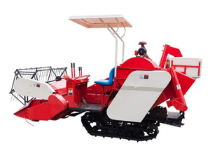 4LZ-1.0 Mini Crawler Rice Combine Harvester - Buy rice combine ...