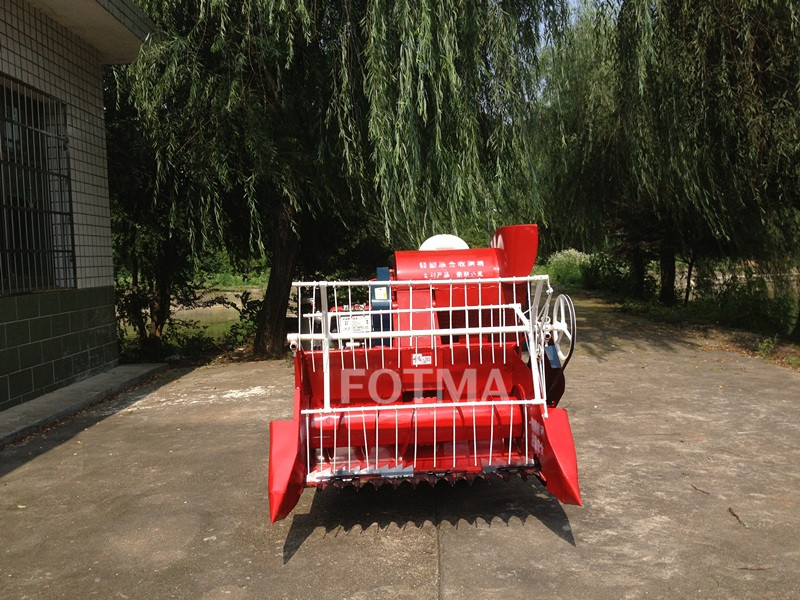 4LZ-0.6 Mini Rice & Wheat Combine Harvester - Buy Mini Harvester, Mini ...